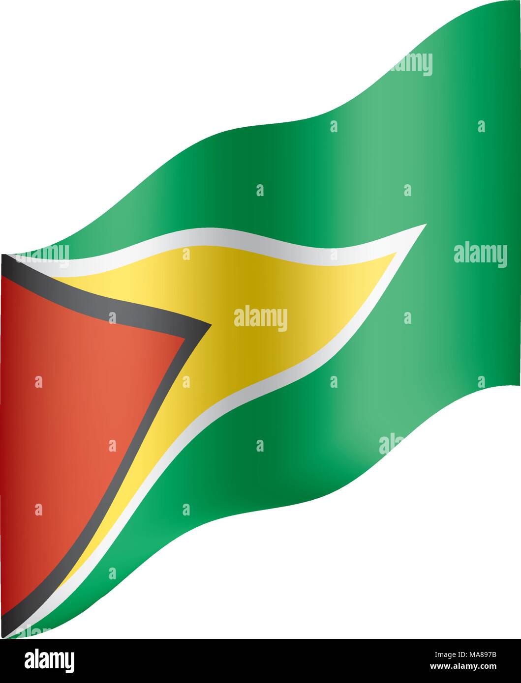 Guyana flag, vector illustration Stock Vector Image & Art - Alamy