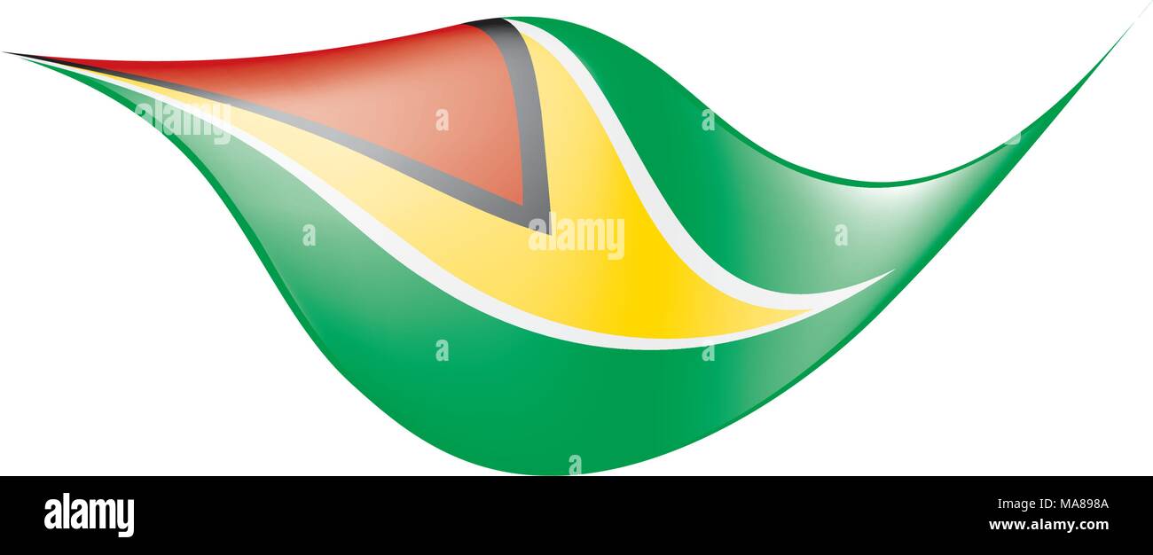 Guyana flag, vector illustration Stock Vector Image & Art - Alamy