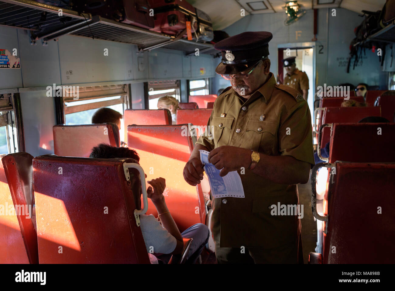 Train ticket inspector hi-res stock photography and images - Alamy