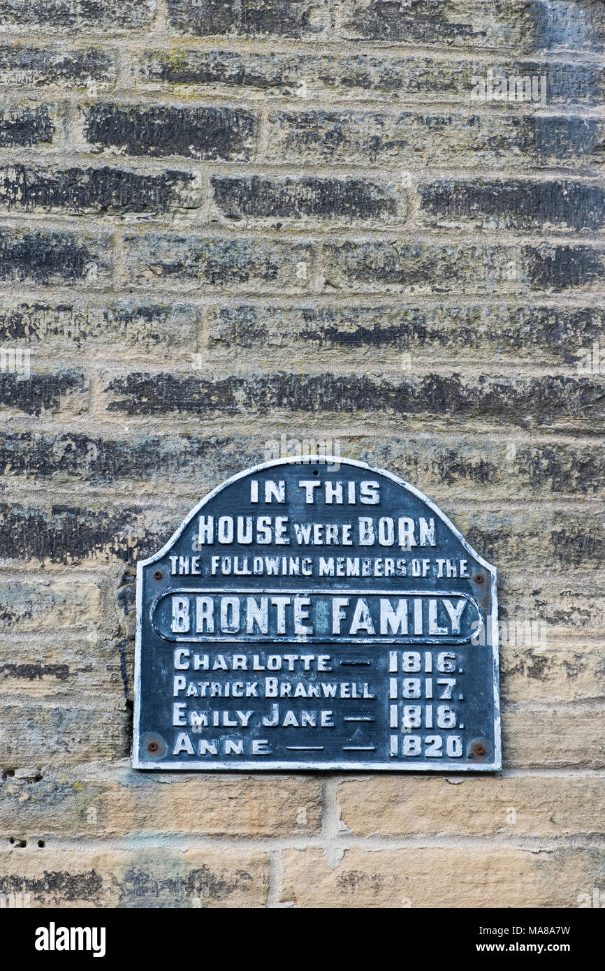 The Bronte Birthplace, Market street, Thornton, Bradford, West ...