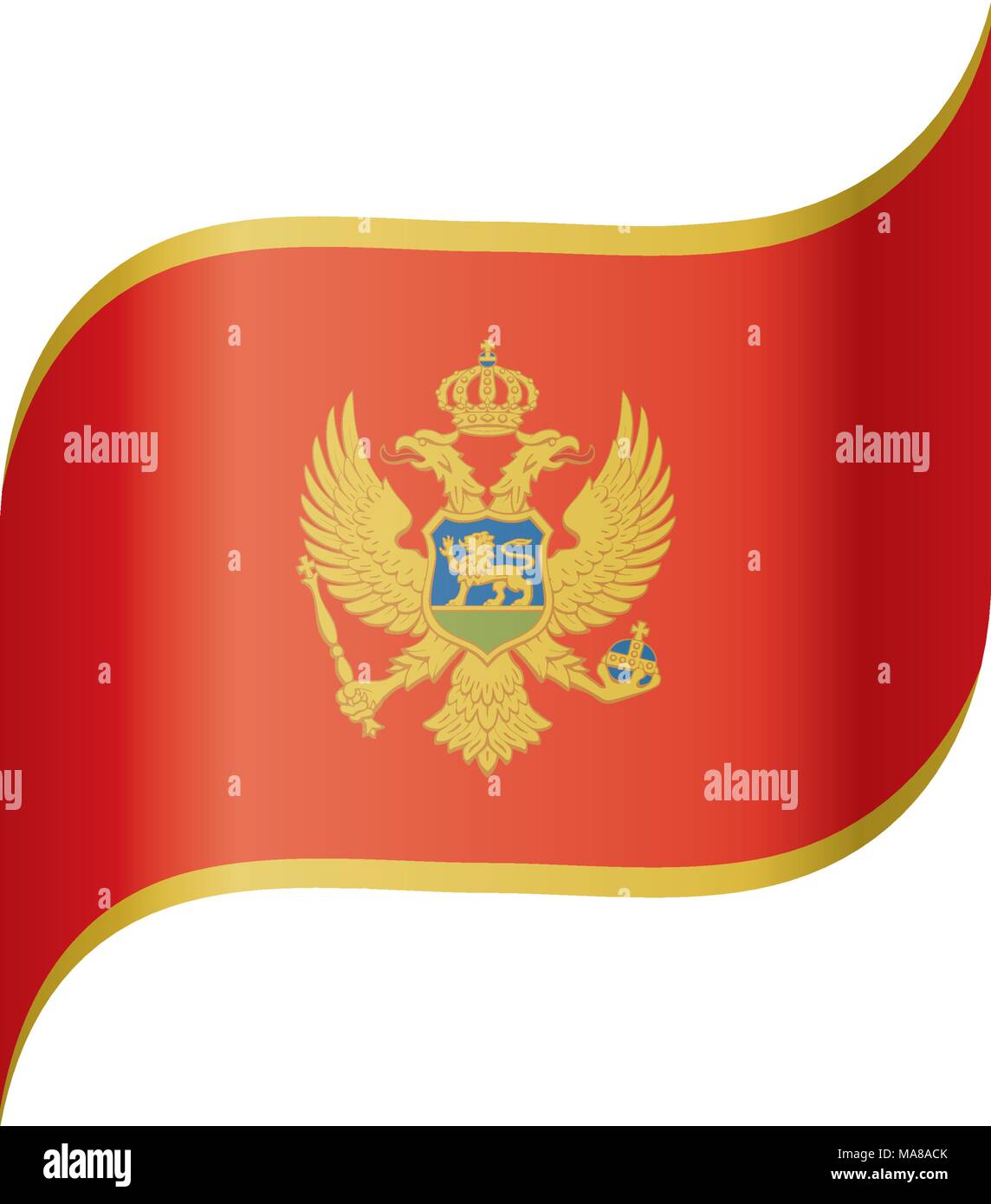 National symbol montenegro travel Stock Vector Images - Alamy