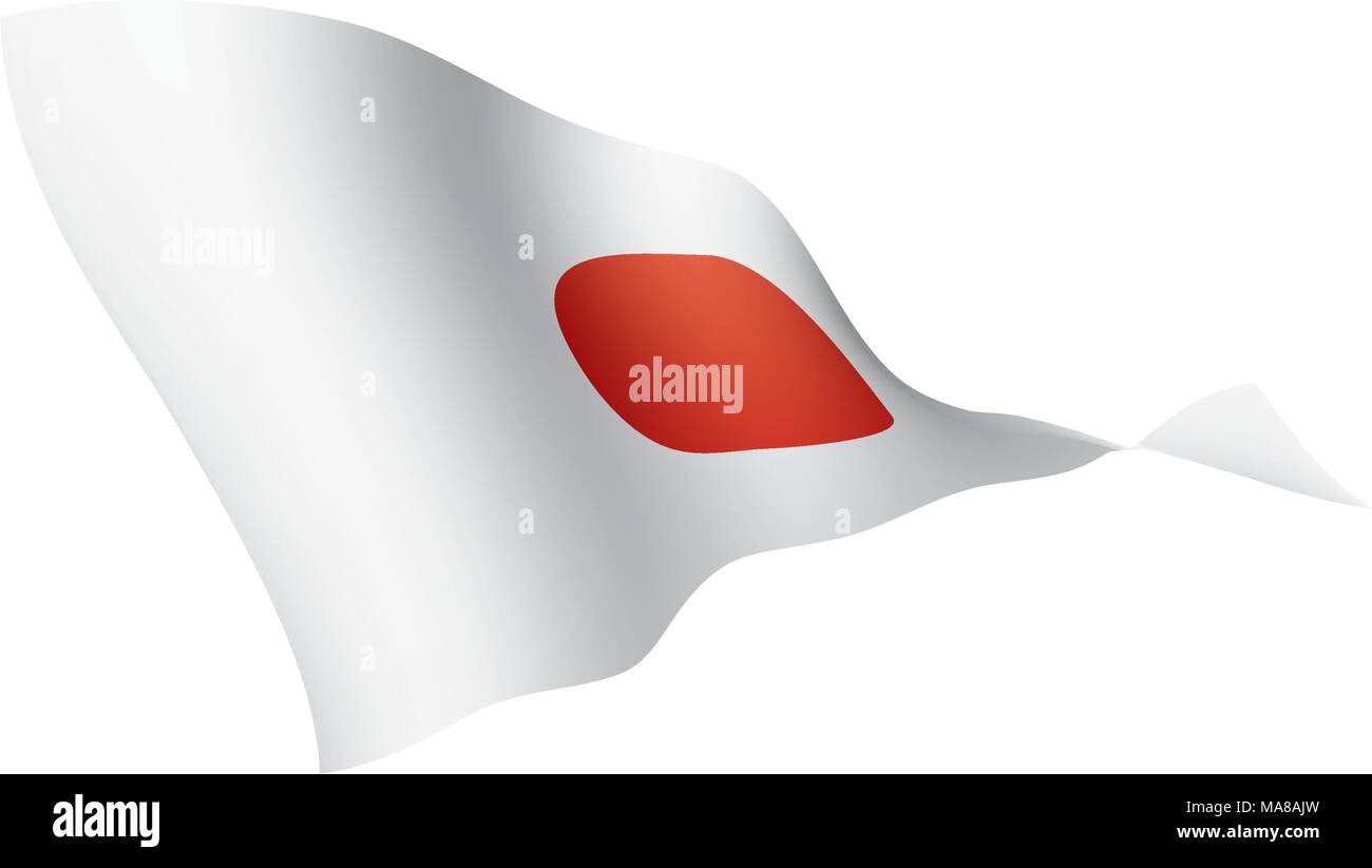 Japan flag, vector illustration Stock Vector Image & Art - Alamy