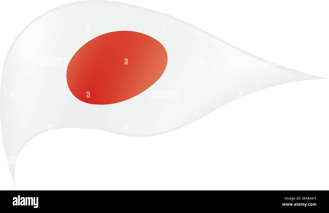 Japan flag, vector illustration Stock Vector Image & Art - Alamy