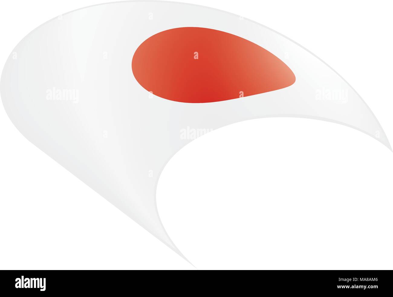 Japan flag, vector illustration Stock Vector Image & Art - Alamy