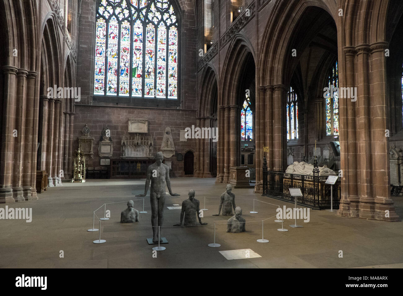 Inside chester cathedral hi-res stock photography and images - Alamy