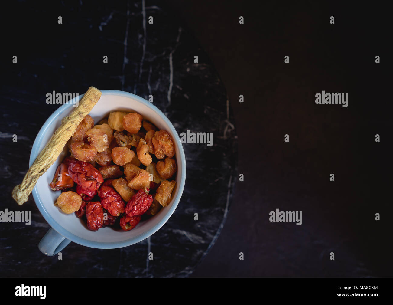 Red Date and Longan, Food Preparation, Mise En Place Stock Photo - Alamy