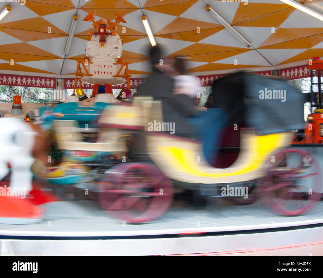 Afternoon at the playground games with the family Stock Photo - Alamy