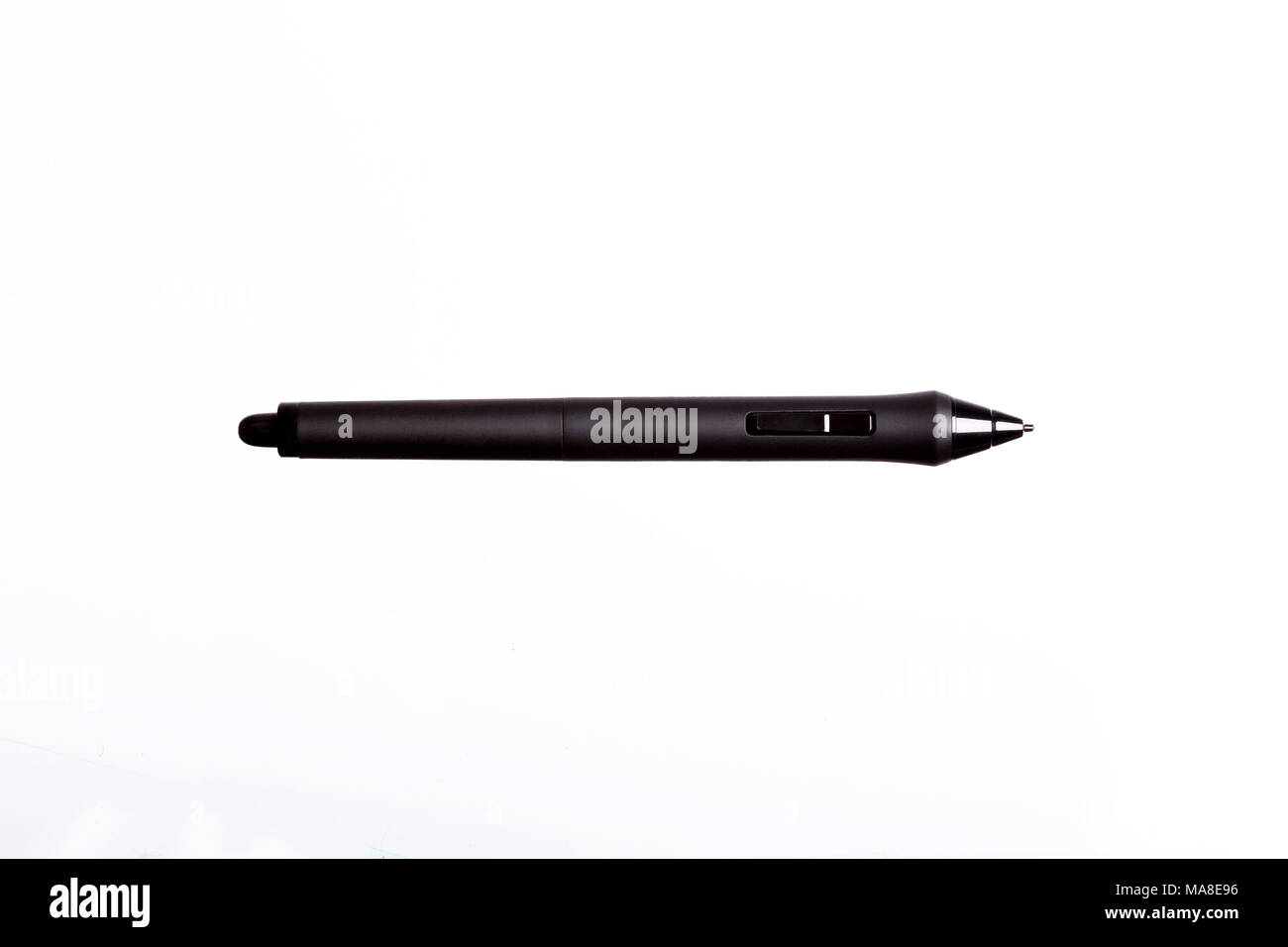 Stylus pen for touchscreen tablet isolated on white background Stock ...