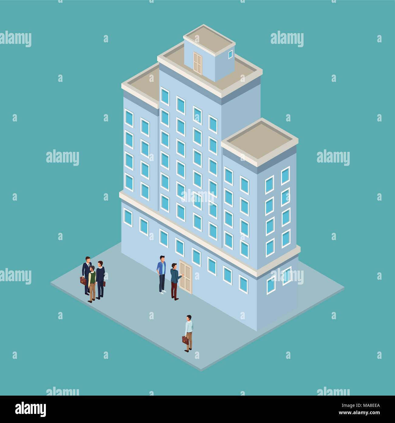 Company tower building Stock Vector Image & Art - Alamy