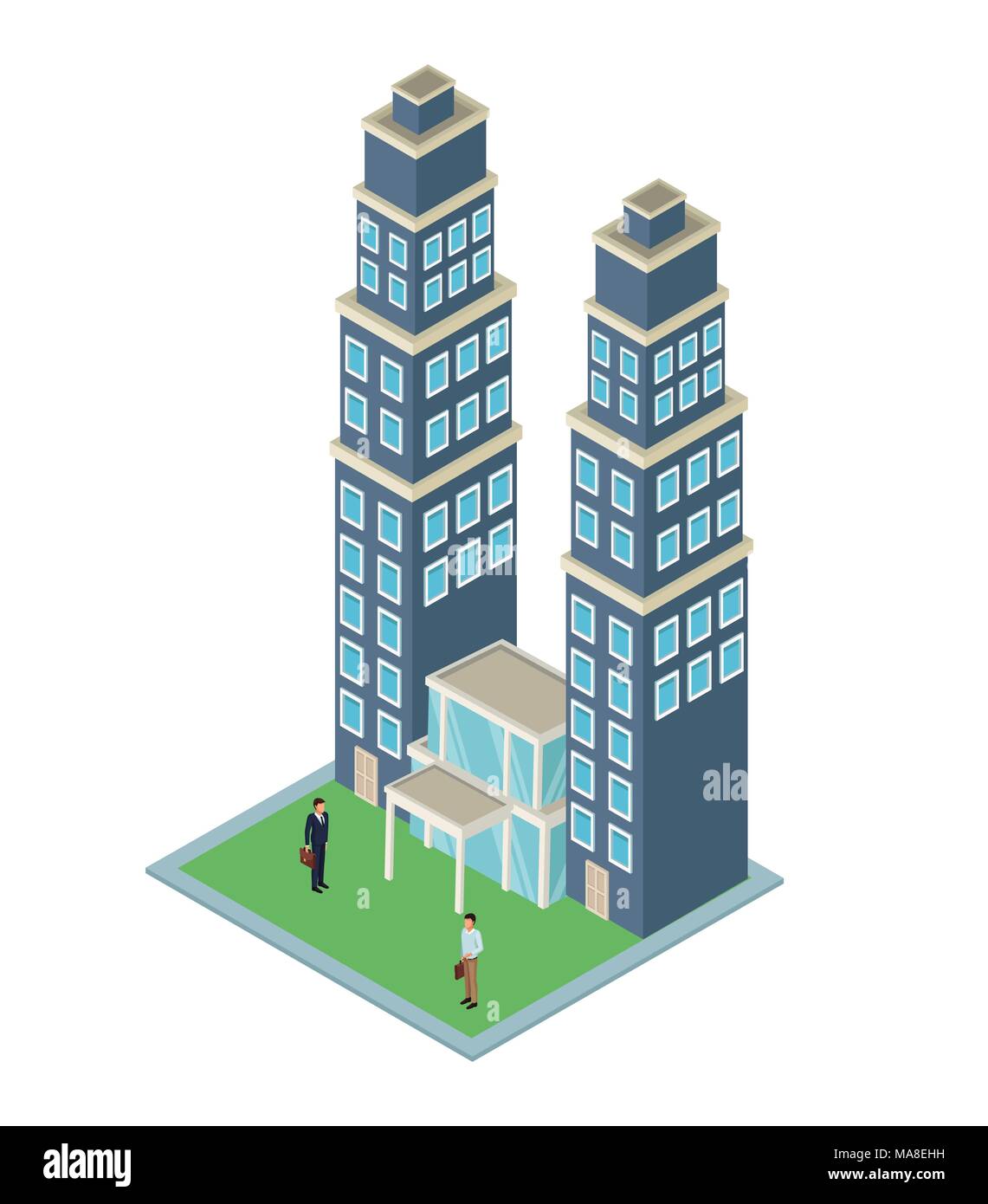 Company tower building Stock Vector Image & Art - Alamy