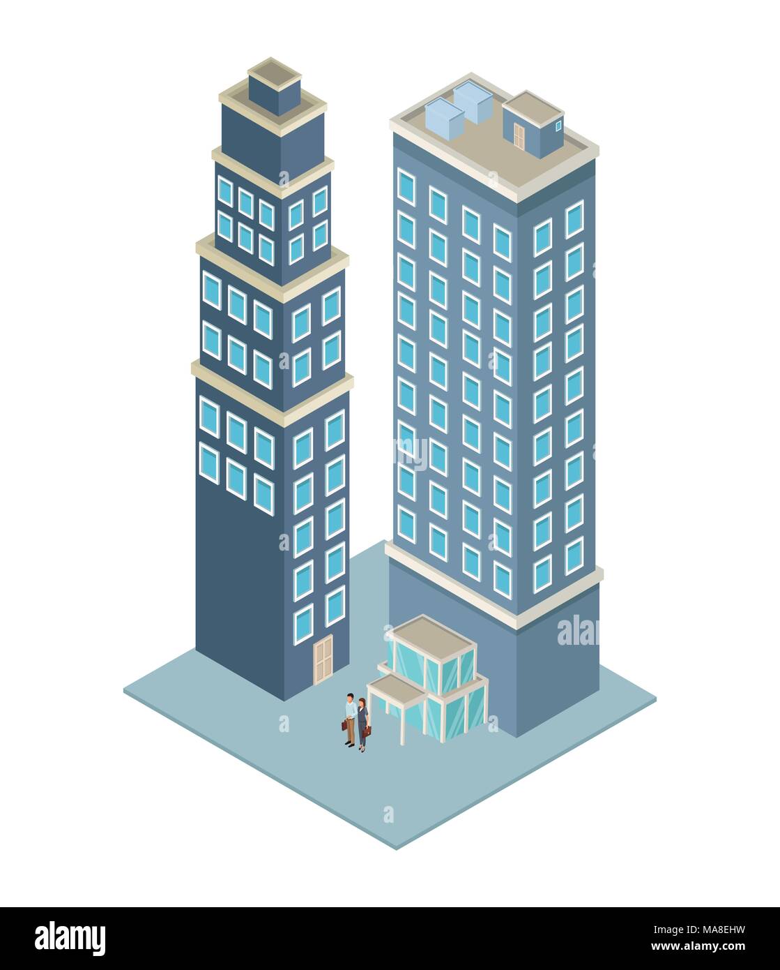 Company tower building Stock Vector Image & Art - Alamy