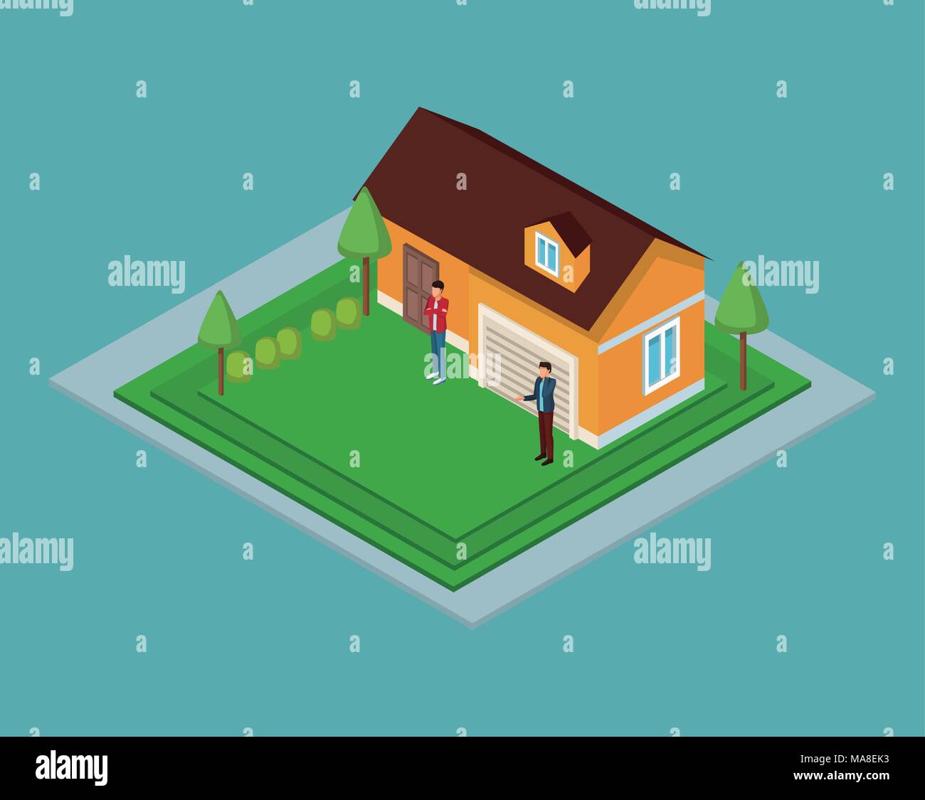 Neighborhood park people Stock Vector Images - Alamy