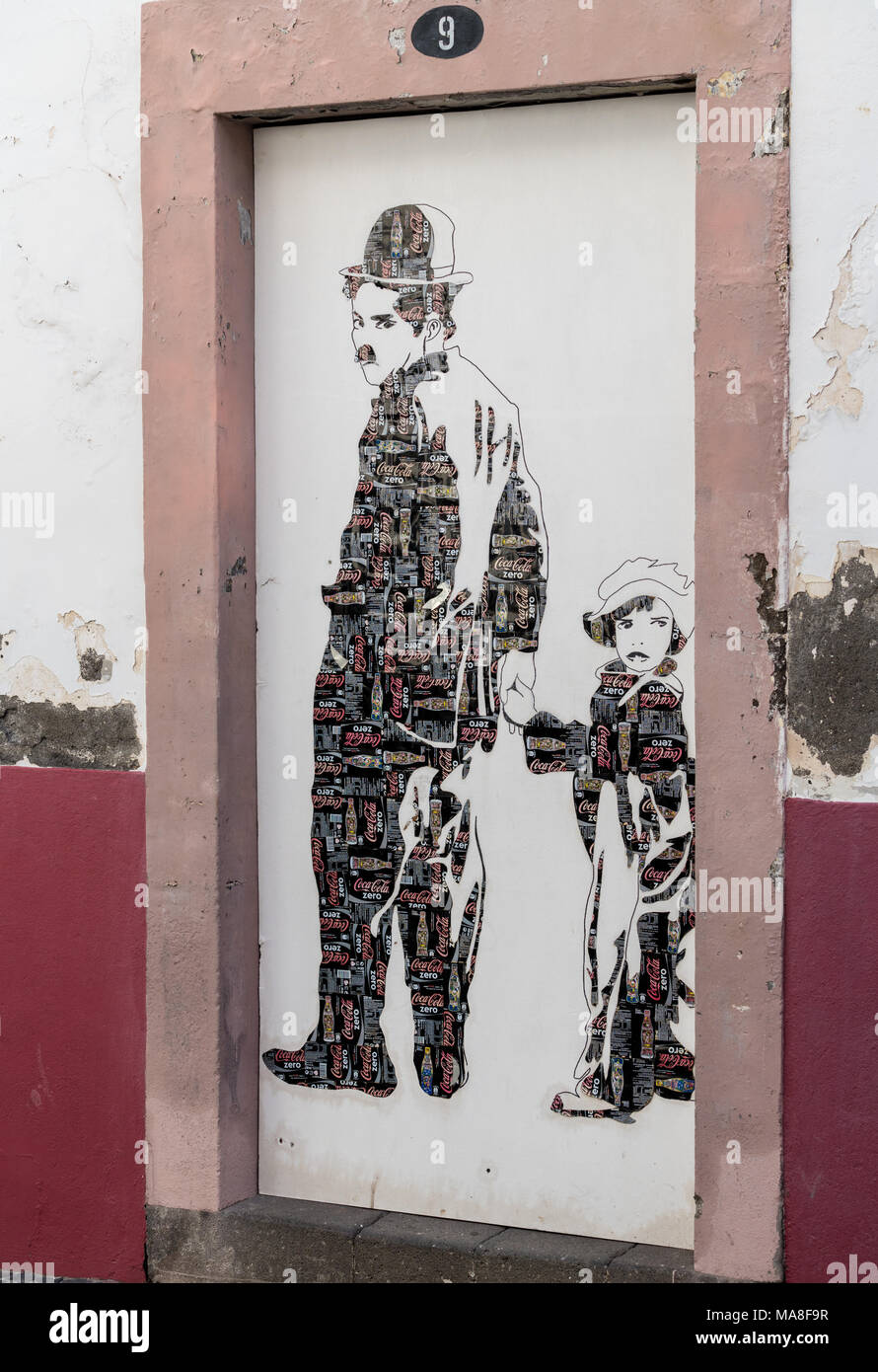 Tin tin street art hi-res stock photography and images - Alamy