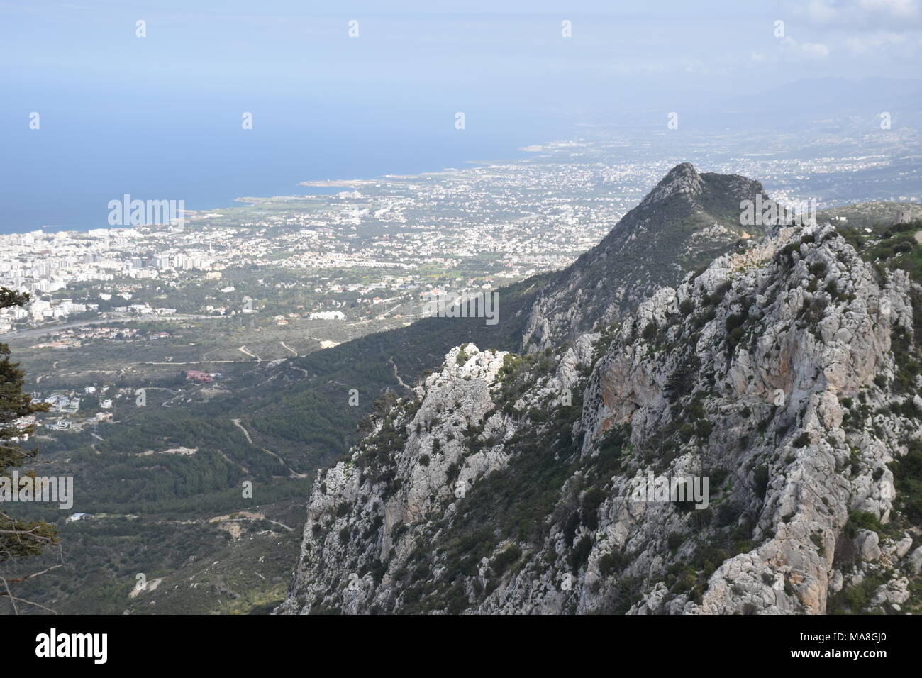 Landscape in Cyprus Stock Photo - Alamy