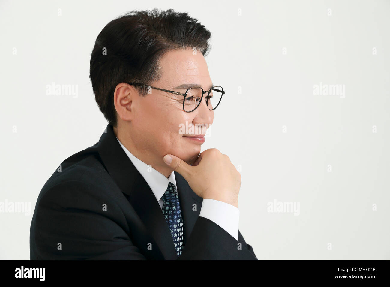 the life of a middle-aged man concept photo. a middle-aged man's work ...