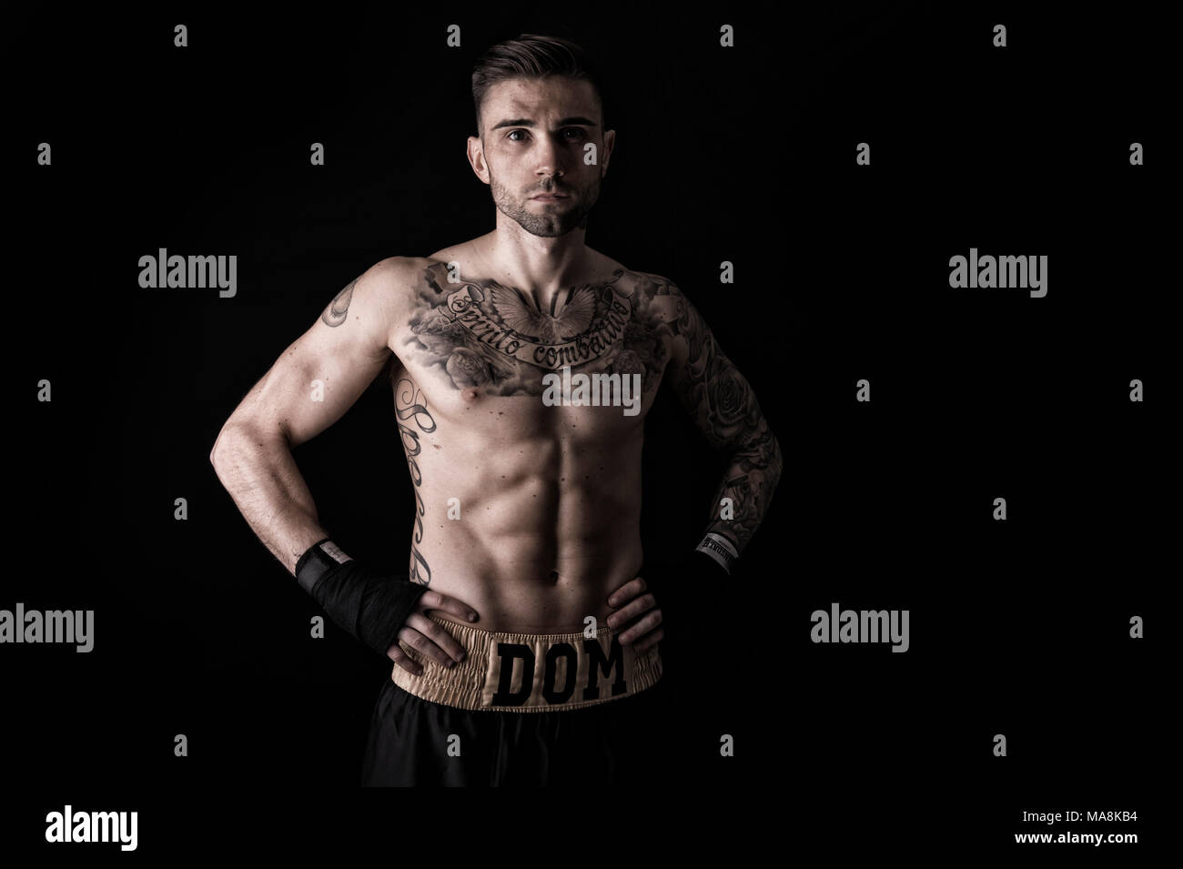Male fitness boxers Stock Photo - Alamy