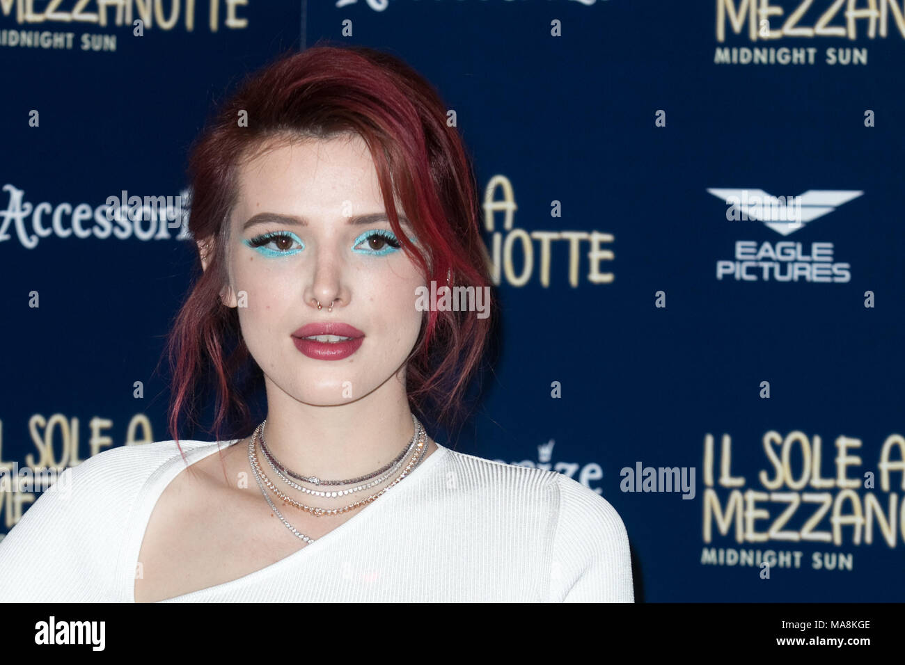 Bella Thorne at the photocall for 'Midnight Sun', at the Hotel Bernini ...