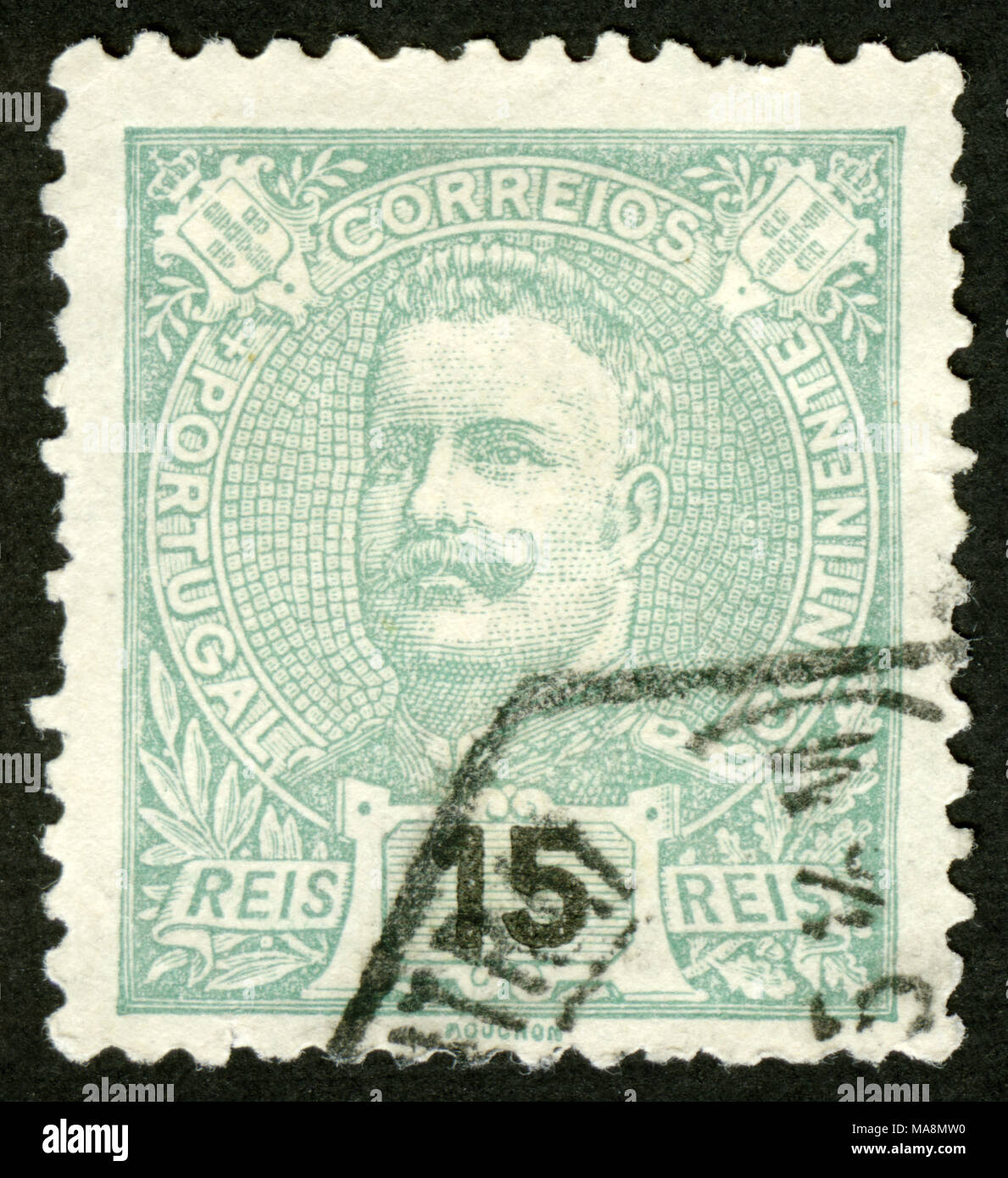 Stamps vintage portugal hi-res stock photography and images - Alamy