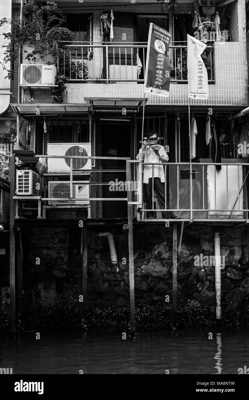 Person eating food at home Black and White Stock Photos & Images - Alamy