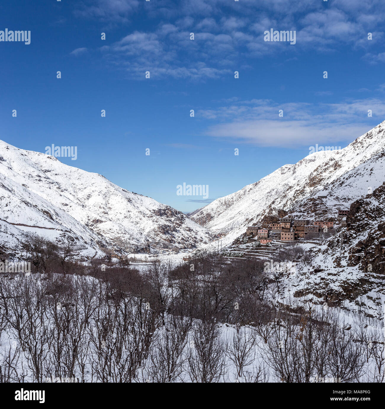 Visit to Ourika Valley, Atlas mountains, Morroco Stock Photo - Alamy