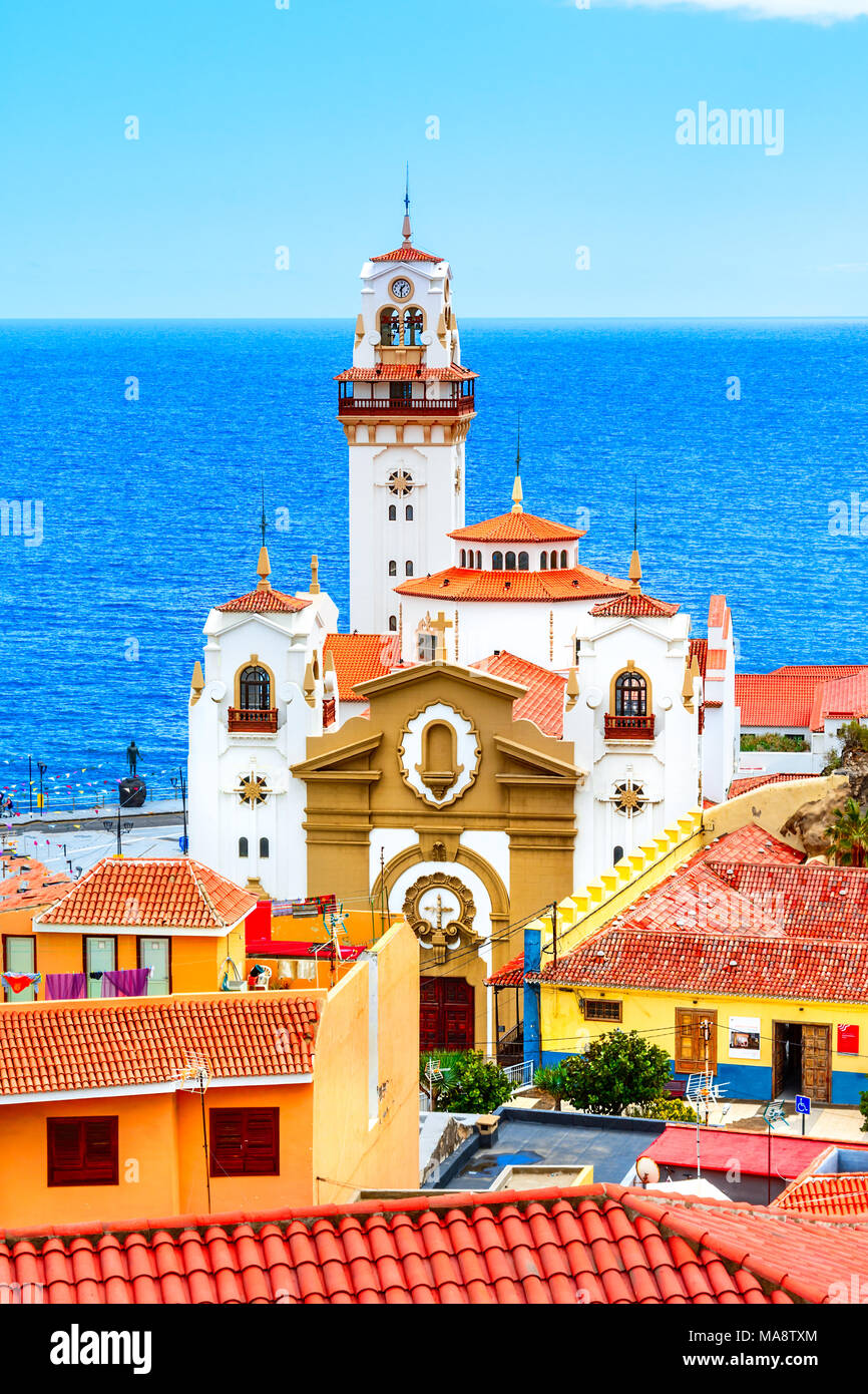 Candelaria, Tenerife, Canary Islands, Spain: Overview of the Basilica ...