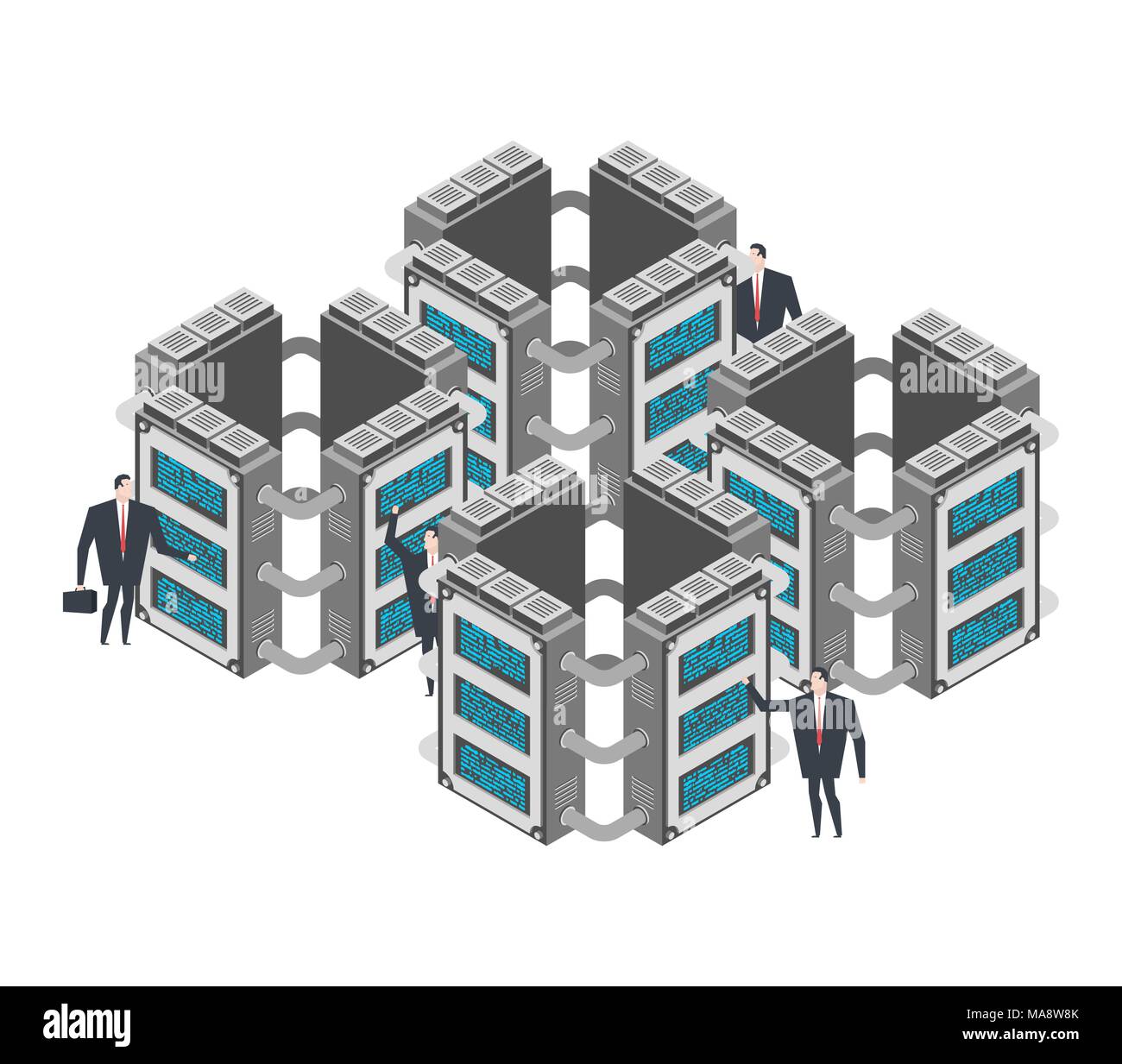 Accumulation center Stock Vector Images - Alamy