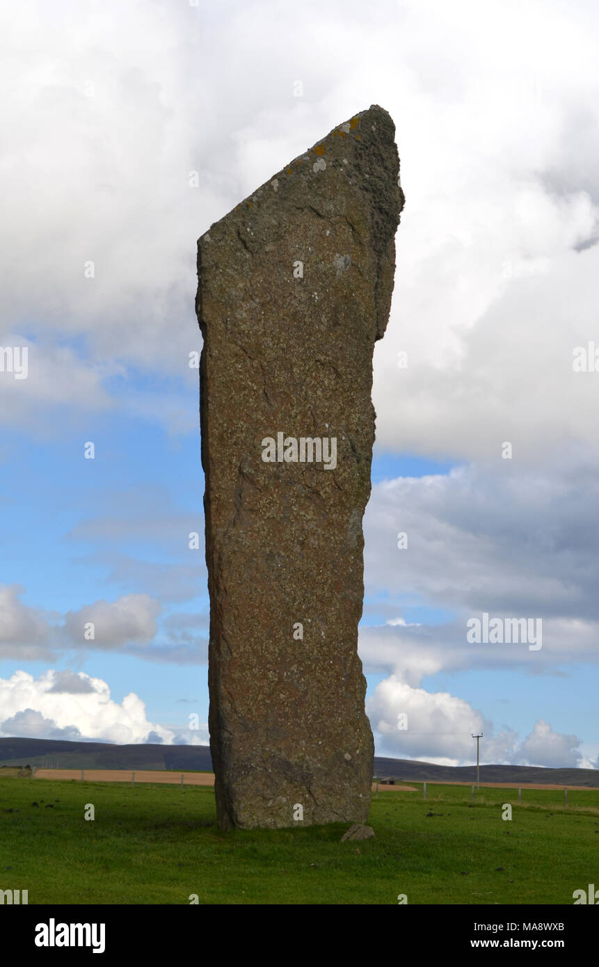 Standing Stones of Stenness, Neolithic megaliths in the island of ...