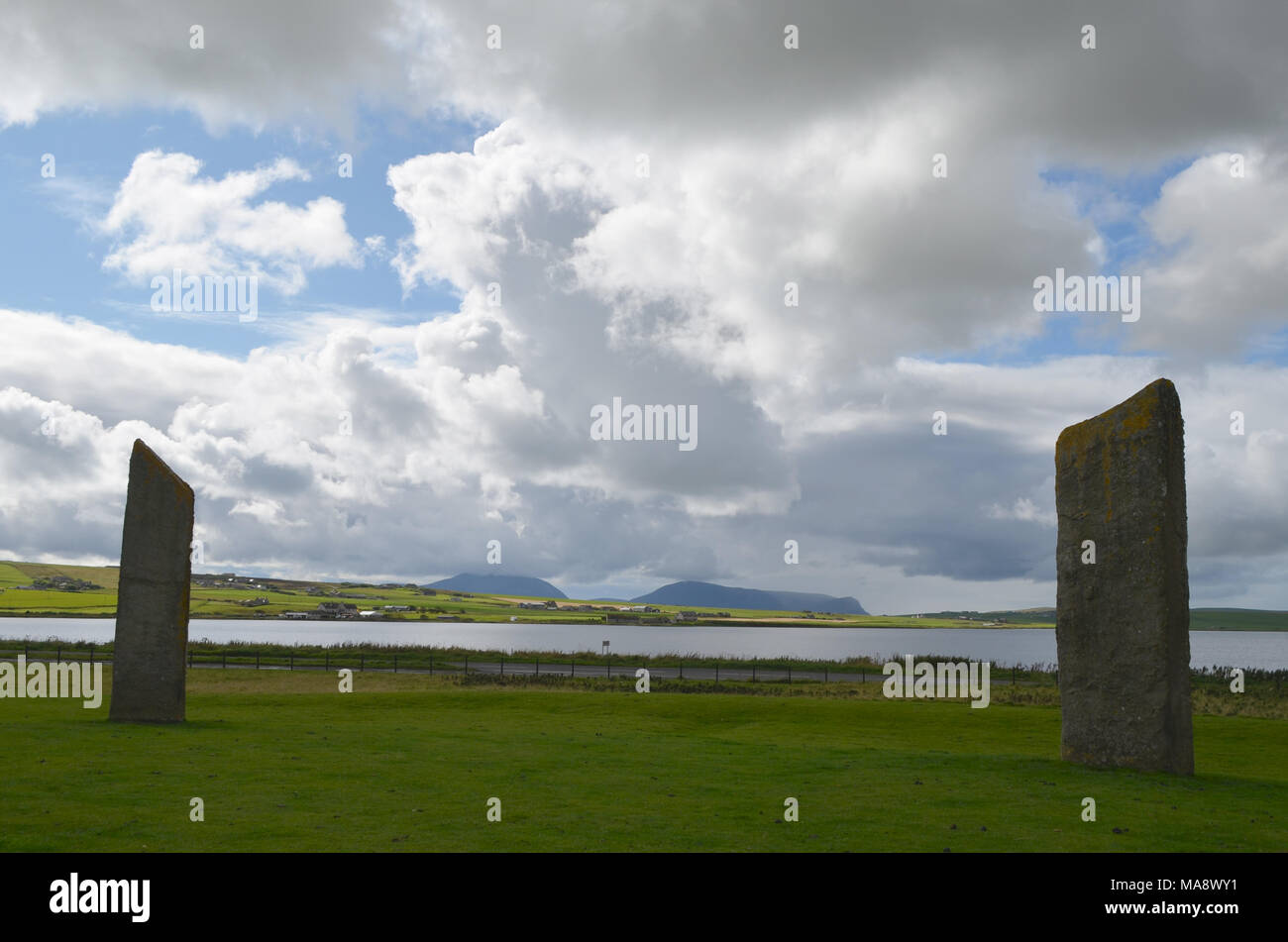 Standing Stones of Stenness, Neolithic megaliths in the island of ...