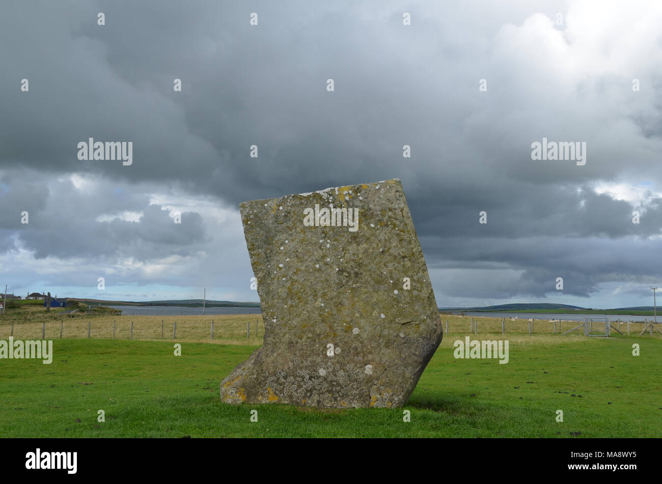 Standing Stones of Stenness, Neolithic megaliths in the island of ...