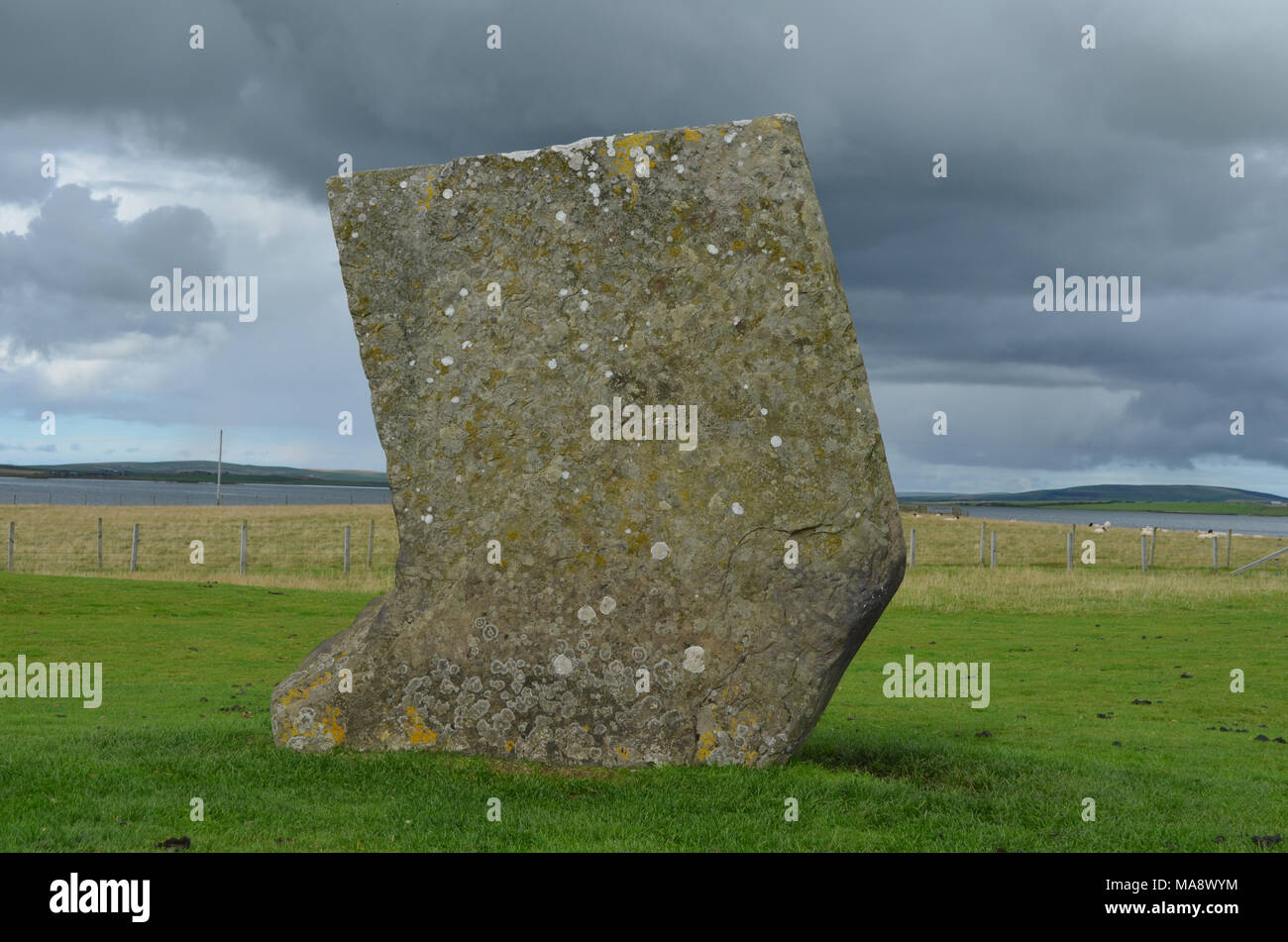 Standing Stones of Stenness, Neolithic megaliths in the island of ...