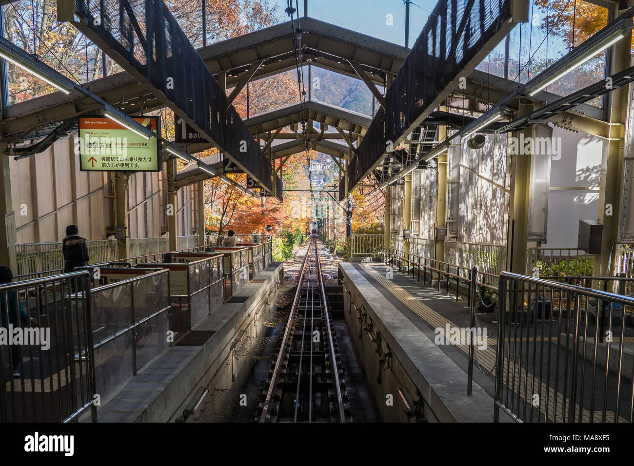 Hakone tozan line train hi-res stock photography and images - Alamy