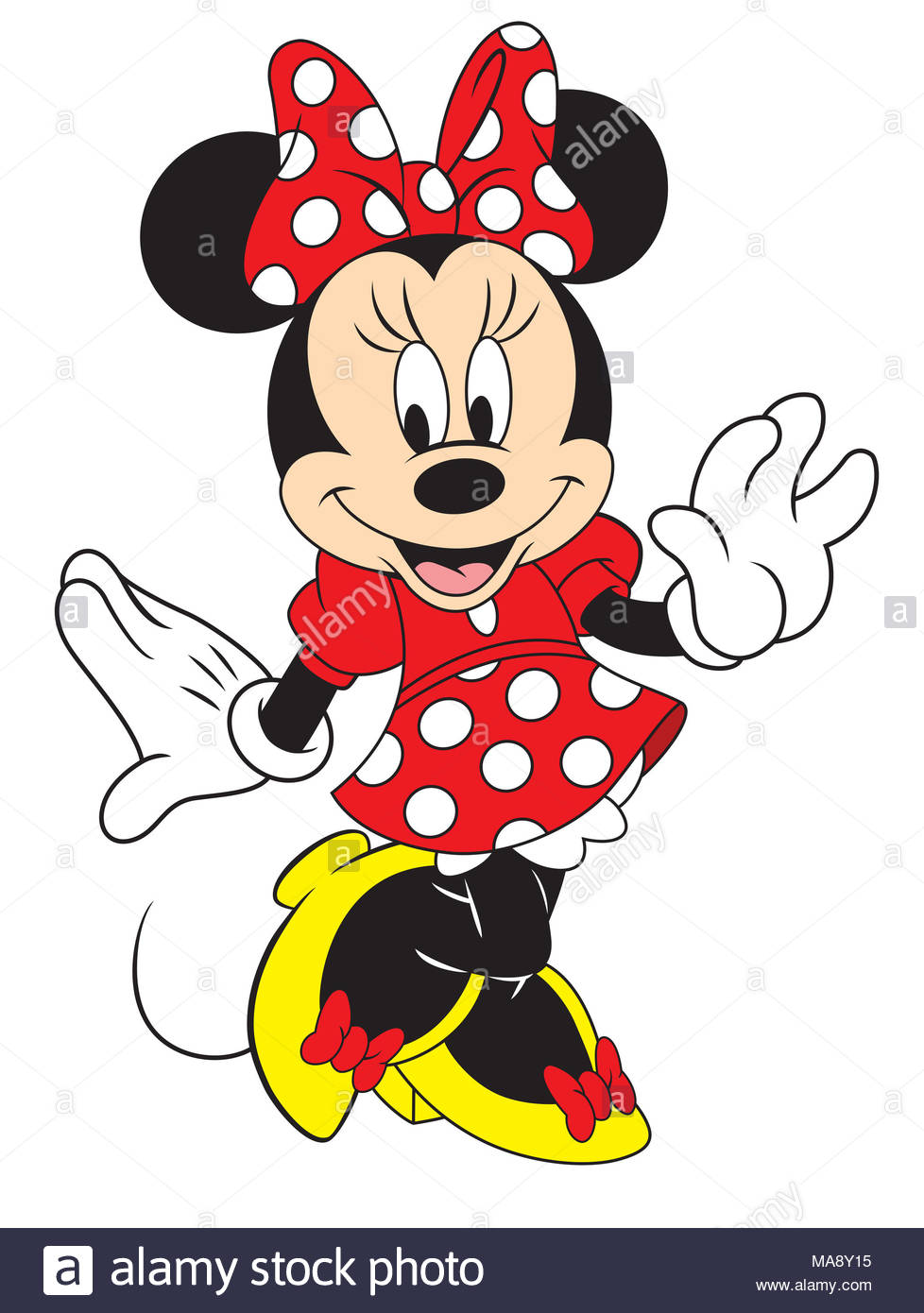 Minnie Mouse Cartoon Stock Photos & Minnie Mouse Cartoon Stock Images ...