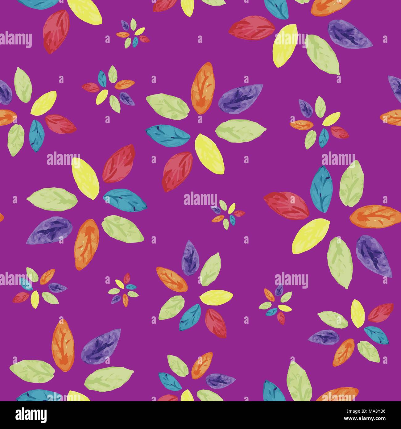 Multi floral Stock Vector Images - Alamy