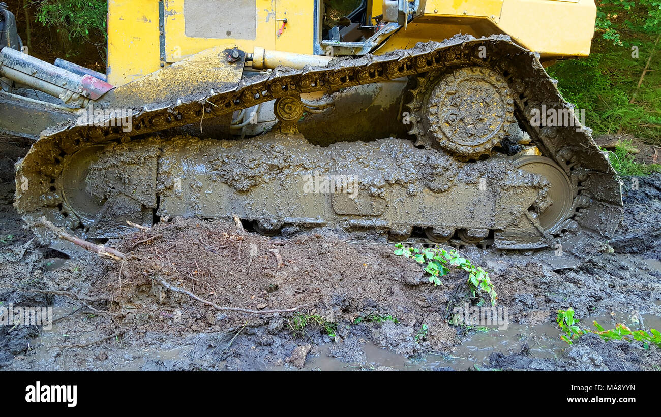 Dozer scraper hi-res stock photography and images - Alamy