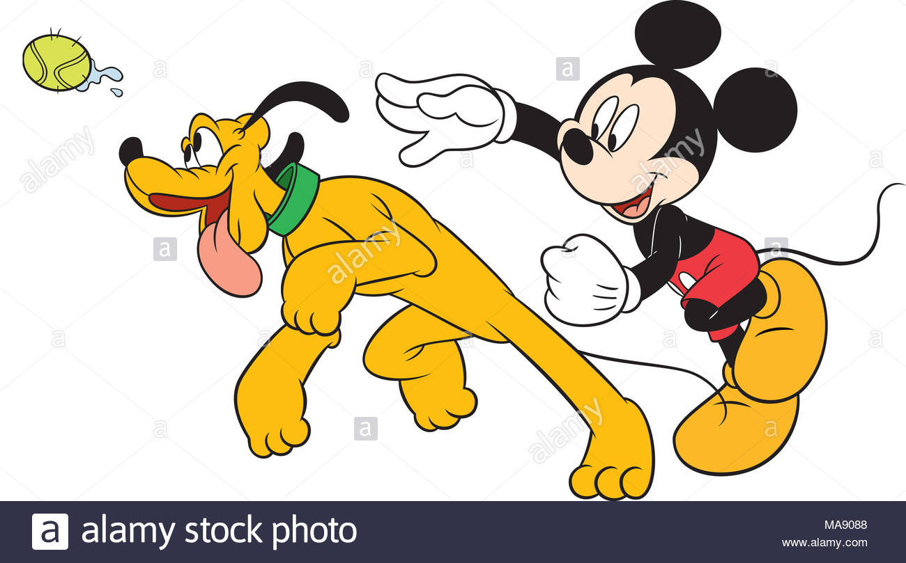 Mickey Mouse Pluto Stock Photos & Mickey Mouse Pluto Stock Images - Alamy