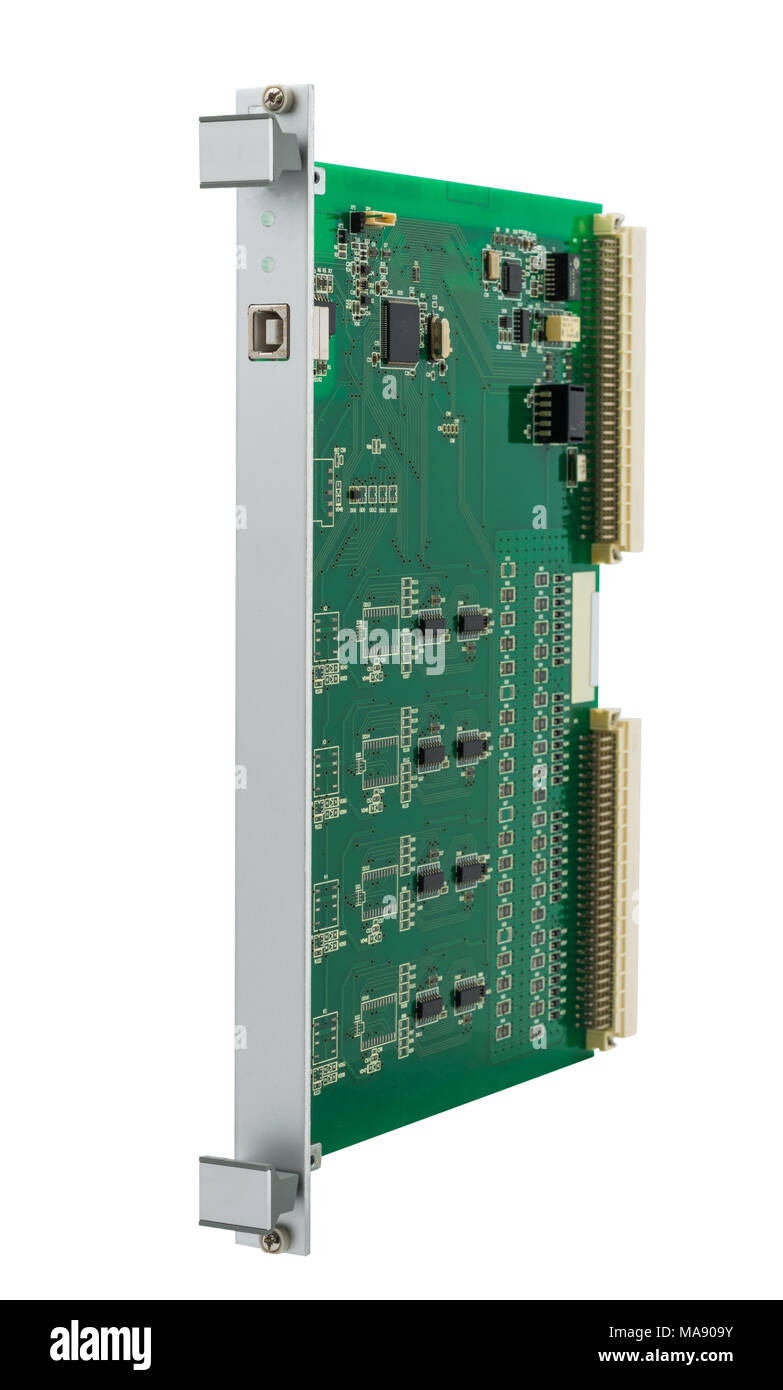 Industrial computer board Stock Photo - Alamy