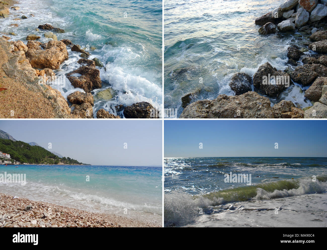 Set of sea Stock Photo - Alamy