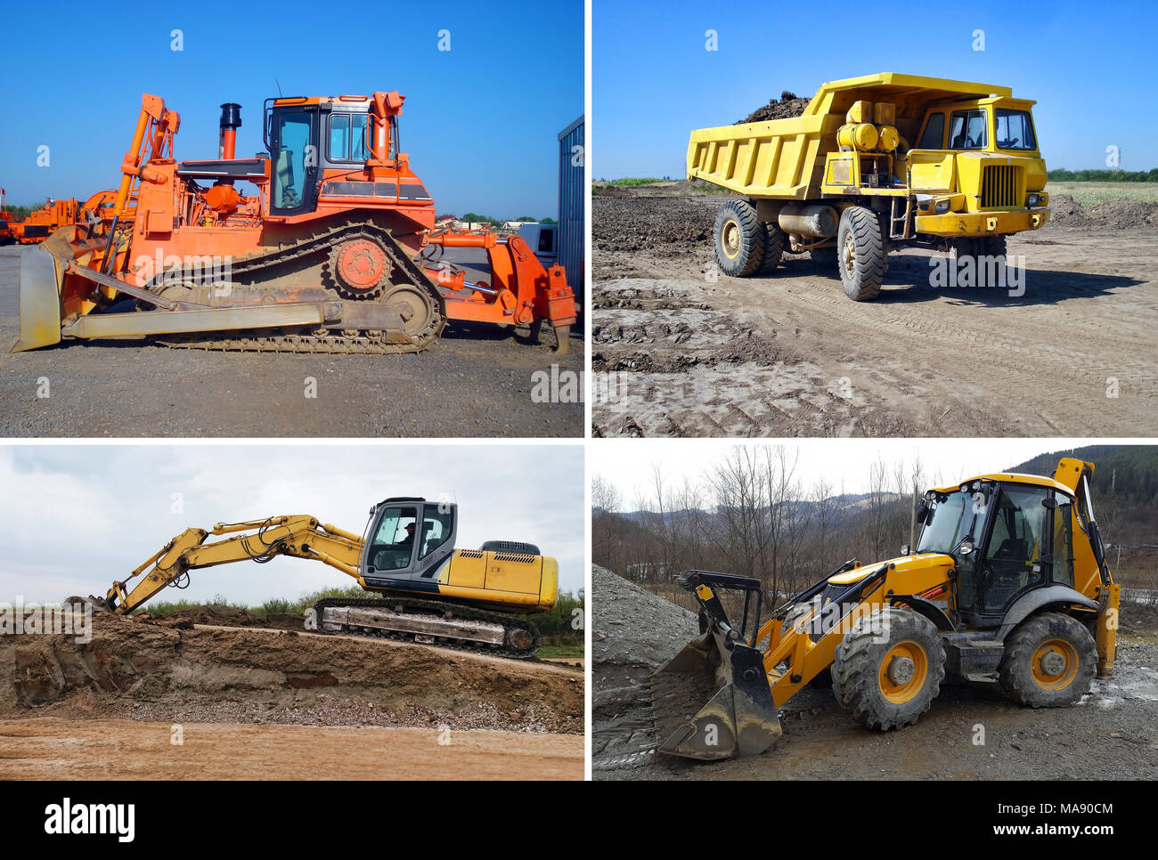 Set of machinery Stock Photo - Alamy