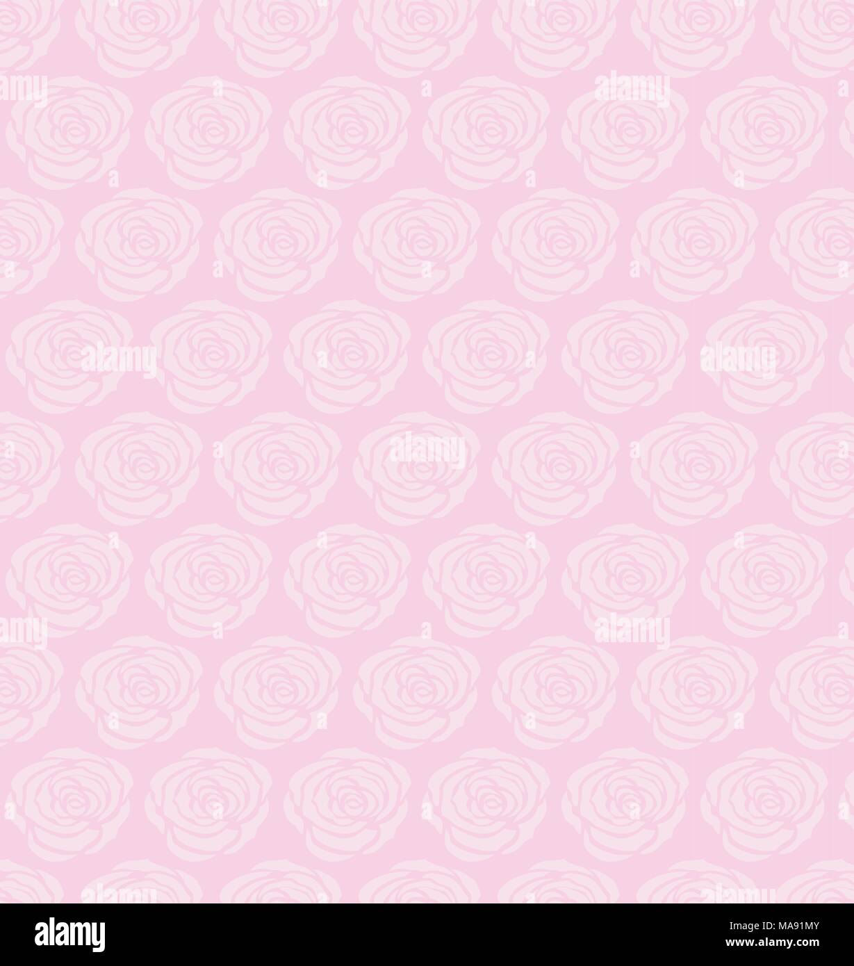 seamless roses pattern Vector illustration, rose background vector ...