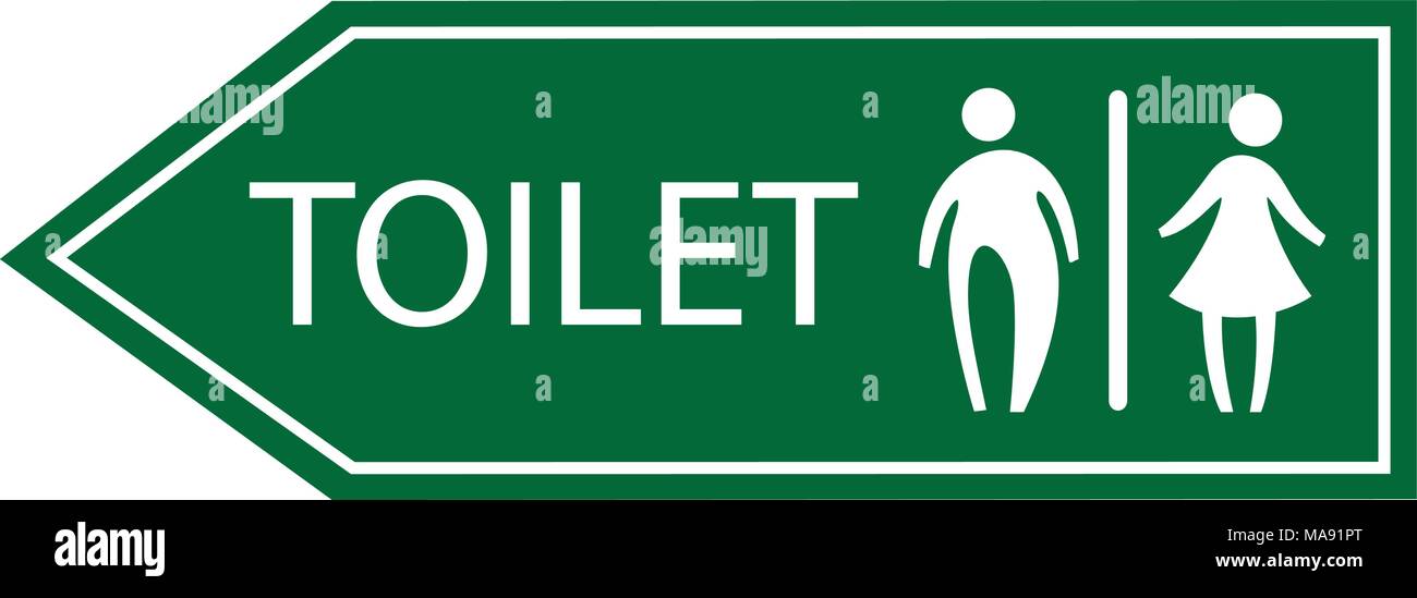 toilet signage vector Stock Vector Image & Art - Alamy