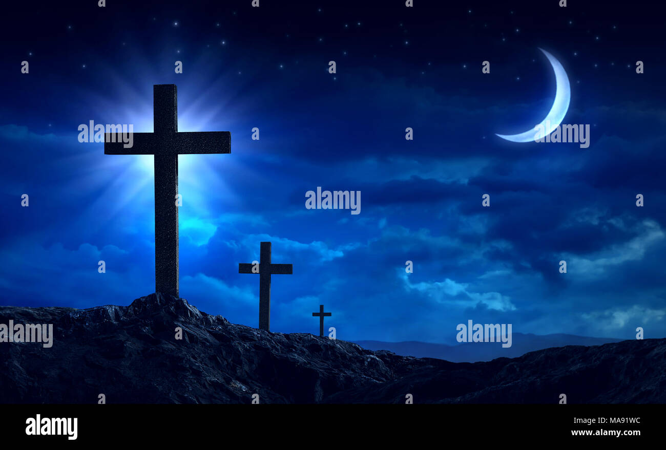 Night at calvary hi-res stock photography and images - Alamy