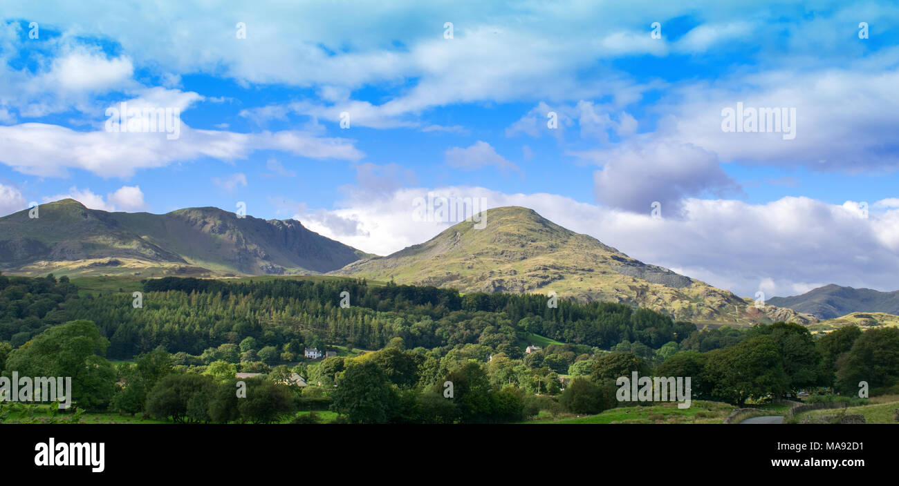 Old Man of Coniston taken from Torver. English Lake District,UK Nature ...