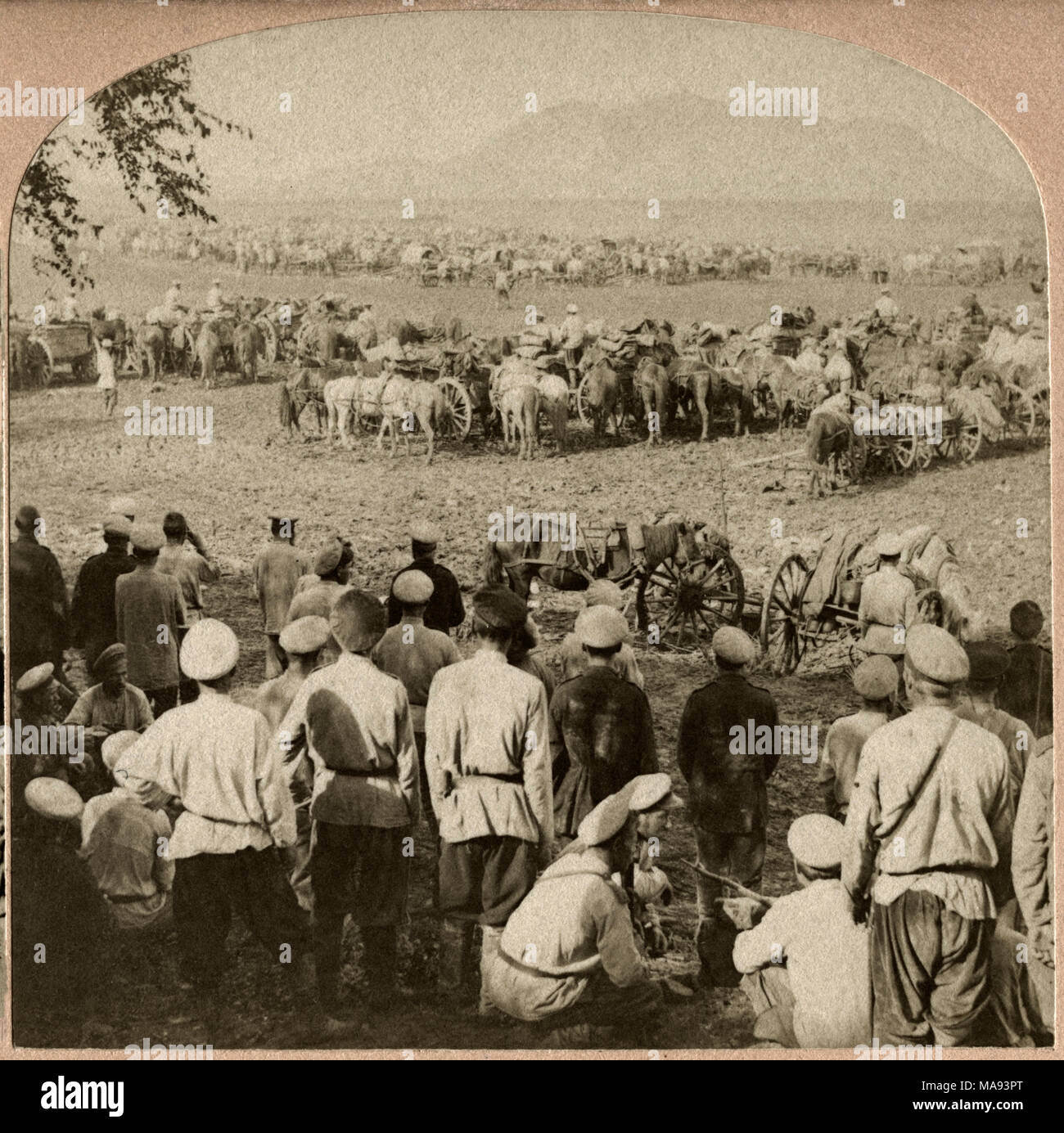 people, army, transport, Manchuria, historical Stock Photo - Alamy