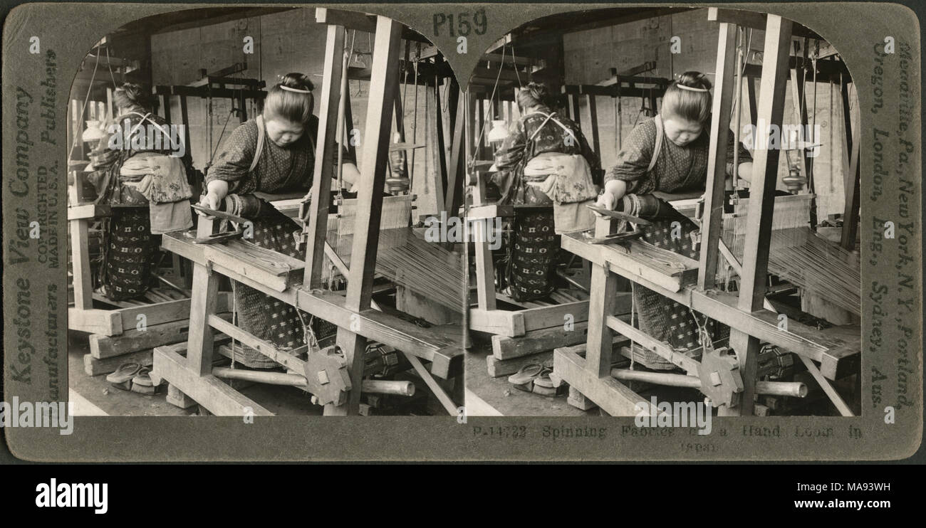 Textiles factory 1900s hi-res stock photography and images - Alamy