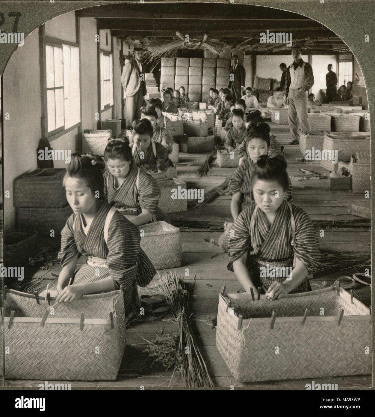 Japan, women, occupations, factory, historical Stock Photo - Alamy