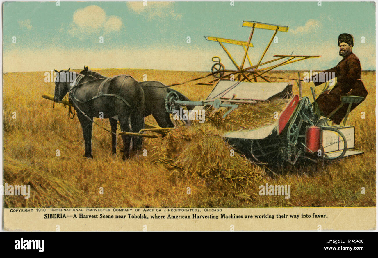 Wheat harvest historical hi-res stock photography and images - Alamy
