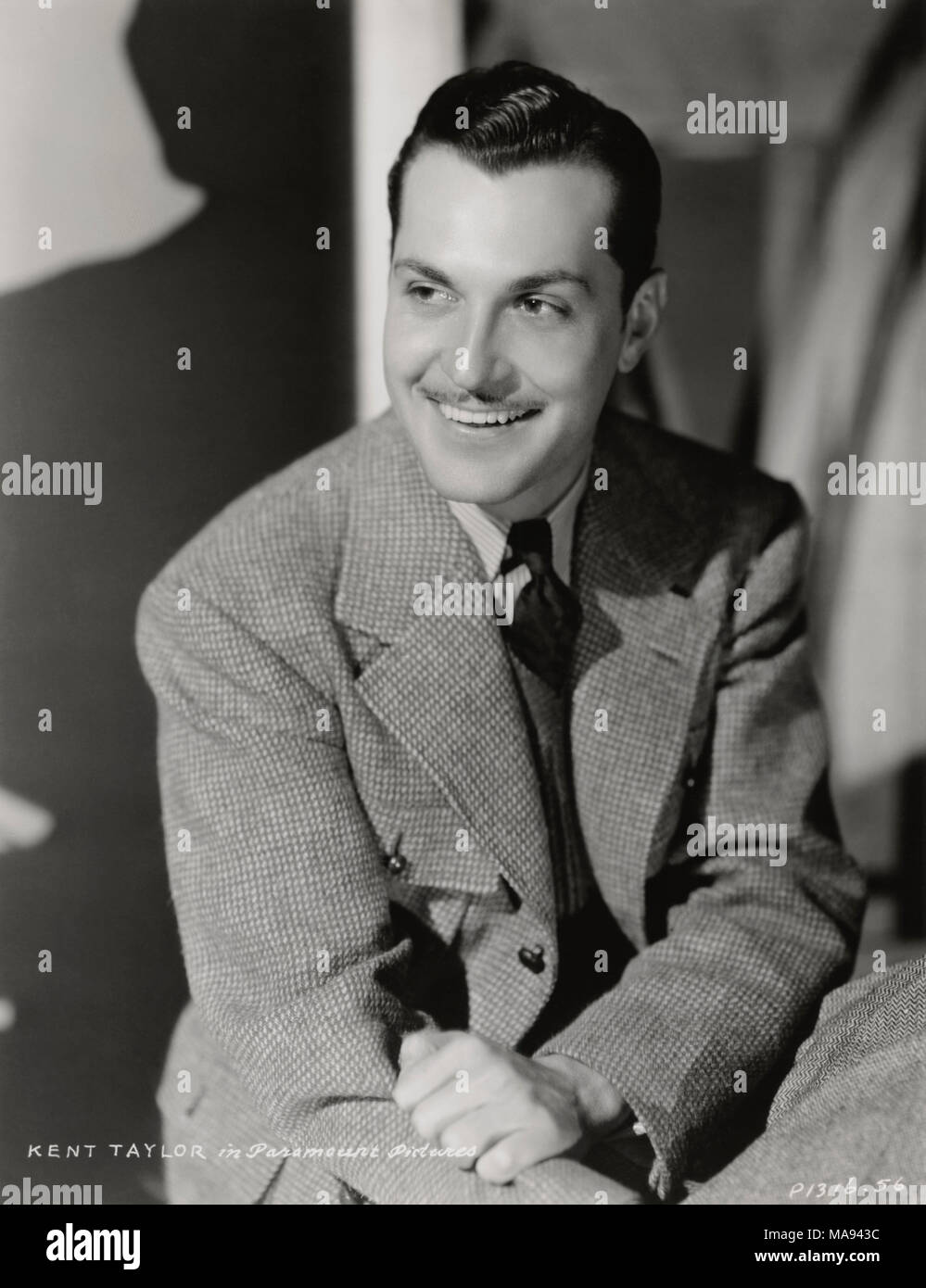 Actor Kent Taylor, Publicity Portrait, Paramount Pictures, 1930's Stock Photo - Alamy