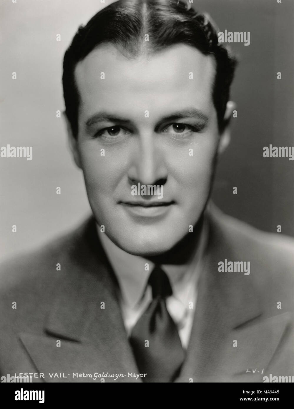 Lester Vail, Publicity Portrait for the Film, "Dance, Fools, Dance ...