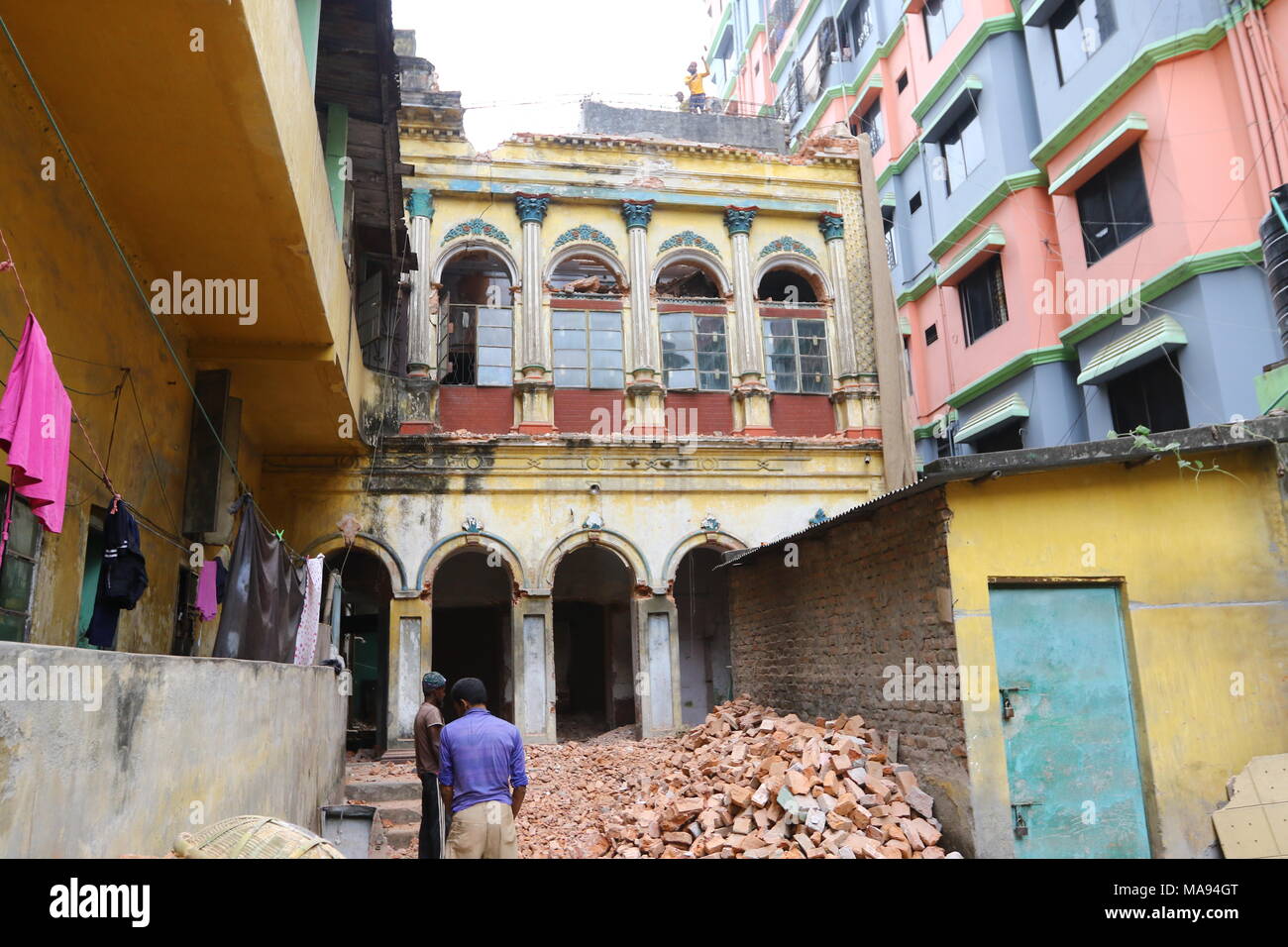 Old building of british period in bangladesh hi-res stock photography ...