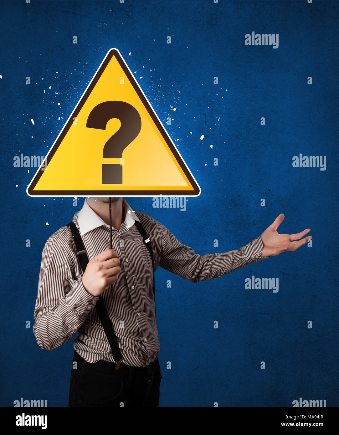 Figure With Question Mark High Resolution Stock Photography and Images ...